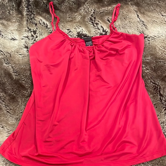 Tops | Red Satin Cami | Poshmark